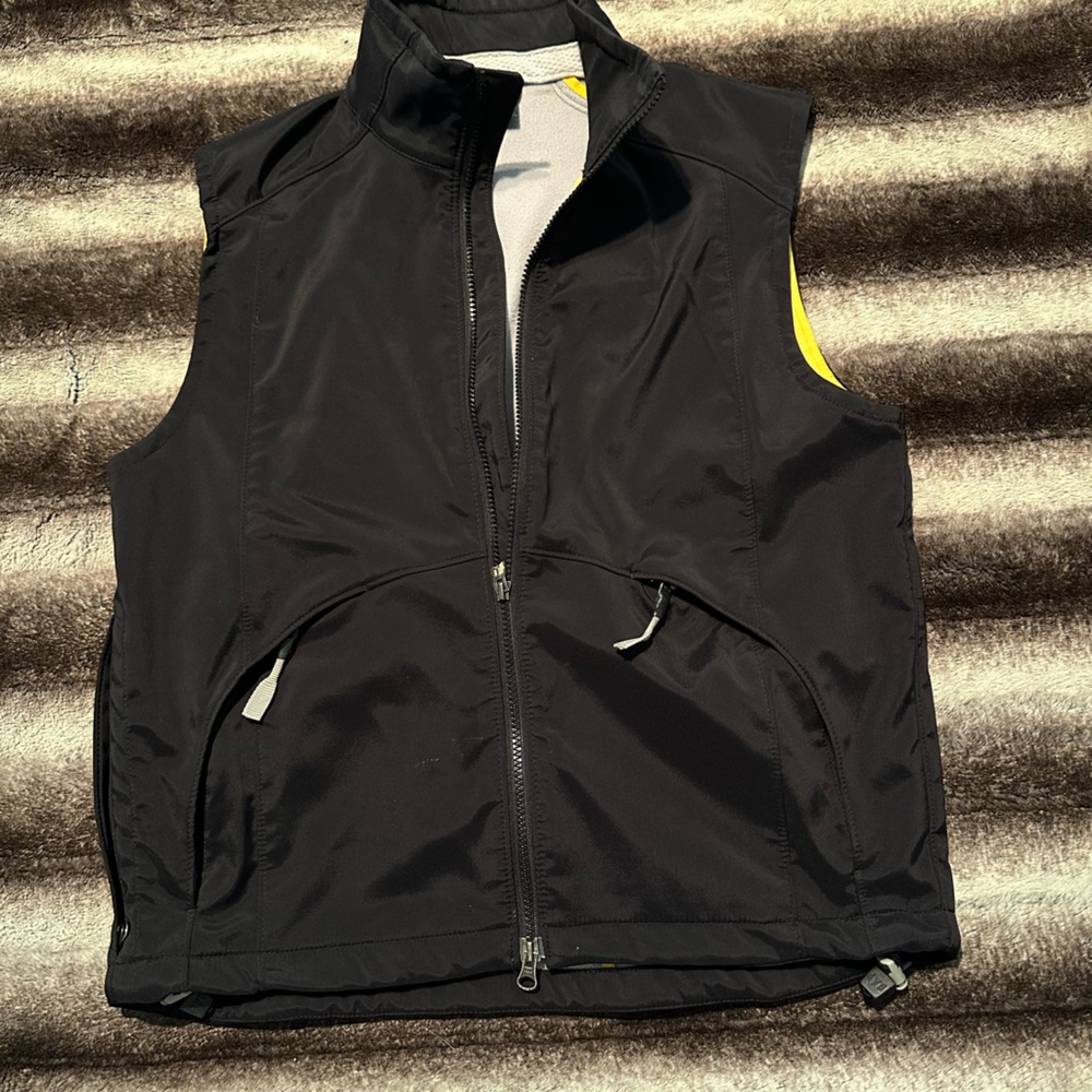 Gap 2000s Tech Fleece Vest - Gem